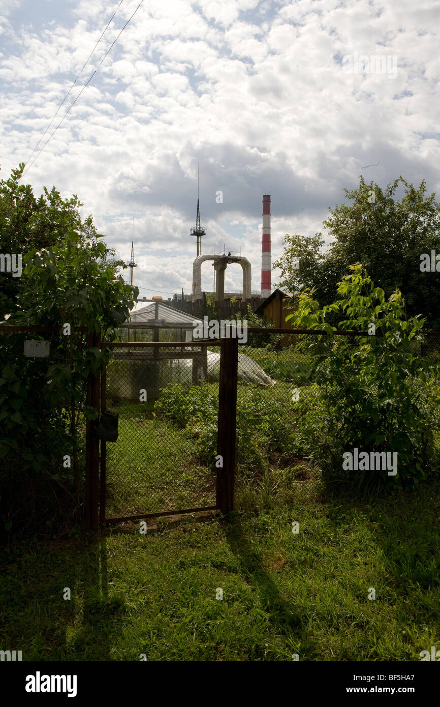 Kirov russia dacha scenes agriculture Stock Photo - Alamy