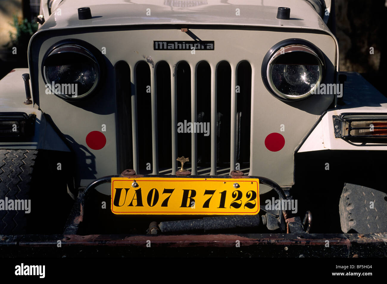 India, Uttarakhand, Rishikesh, Mahindra car Stock Photo - Alamy