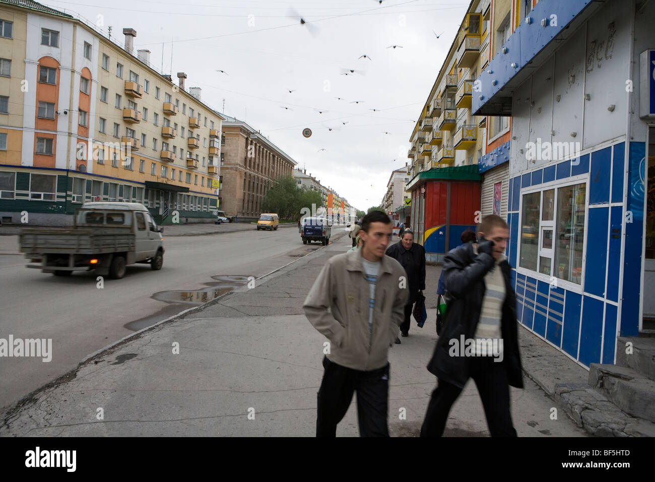 vorkuta russian arctic Stock Photo - Alamy