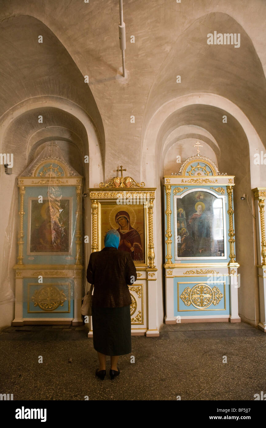 Inside a Russian Orthodox church Ekaterinburg russia Stock Photo - Alamy