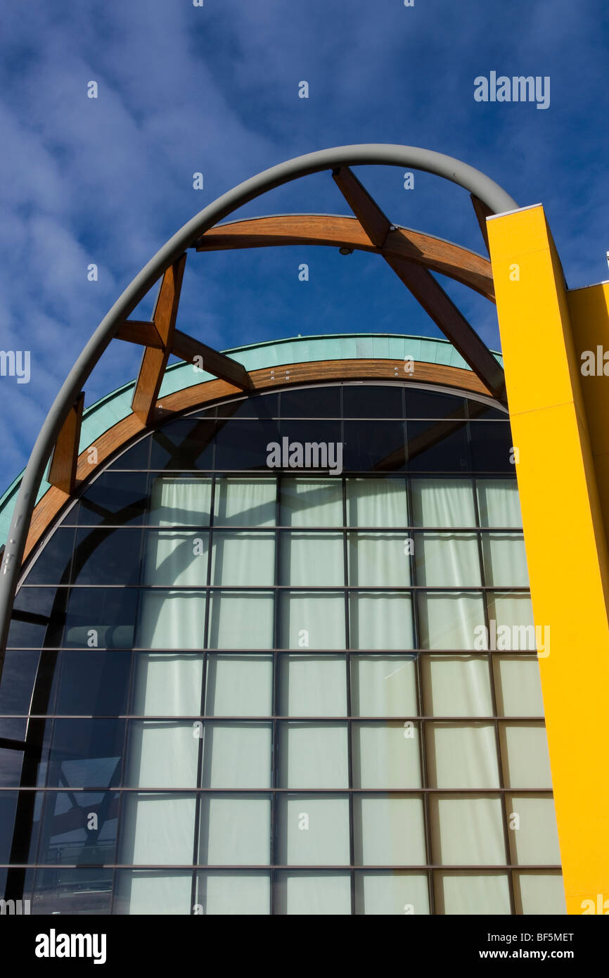 Abstract view of The Centre For Life, Newcastle City Centre Stock Photo ...