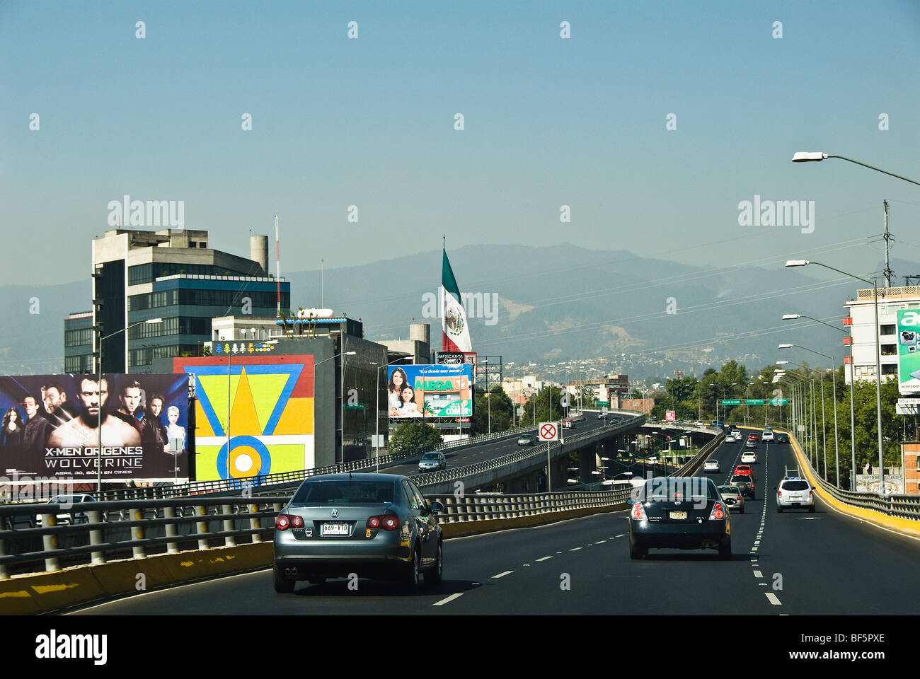 Mexico city periferico hi-res stock photography and images - Alamy