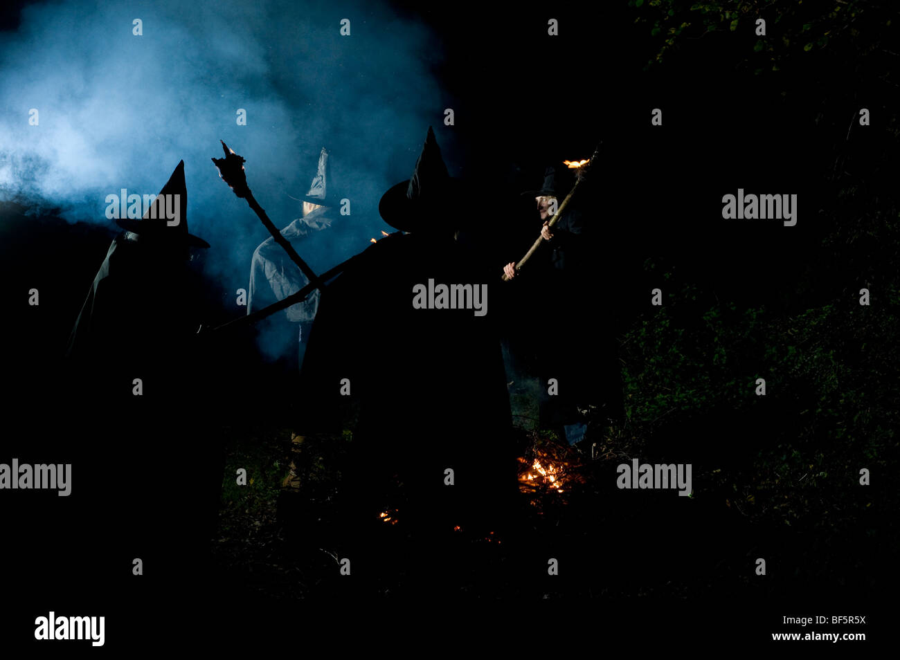 Halloween witches prepares to celebrate the Pagan new year and Celtic ...