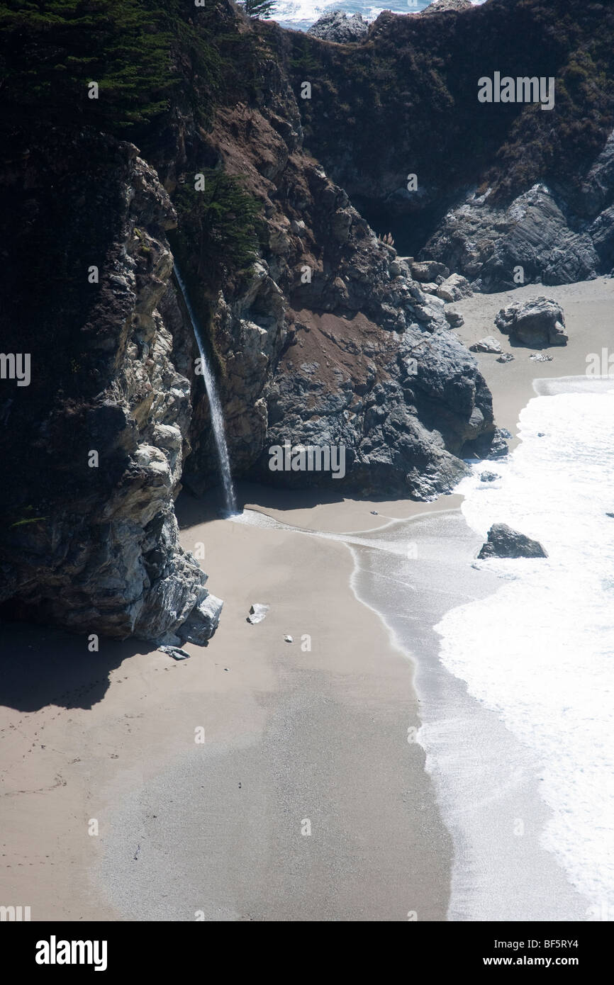 Julia Pfeiffer Burns State Park, near Big Sur in California, USA Stock ...