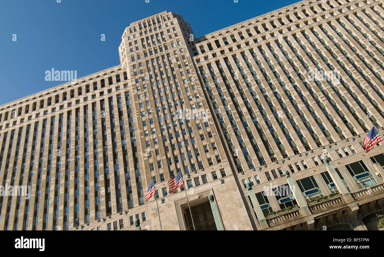 Usa illinois chicago merchandise mart hi-res stock photography and ...