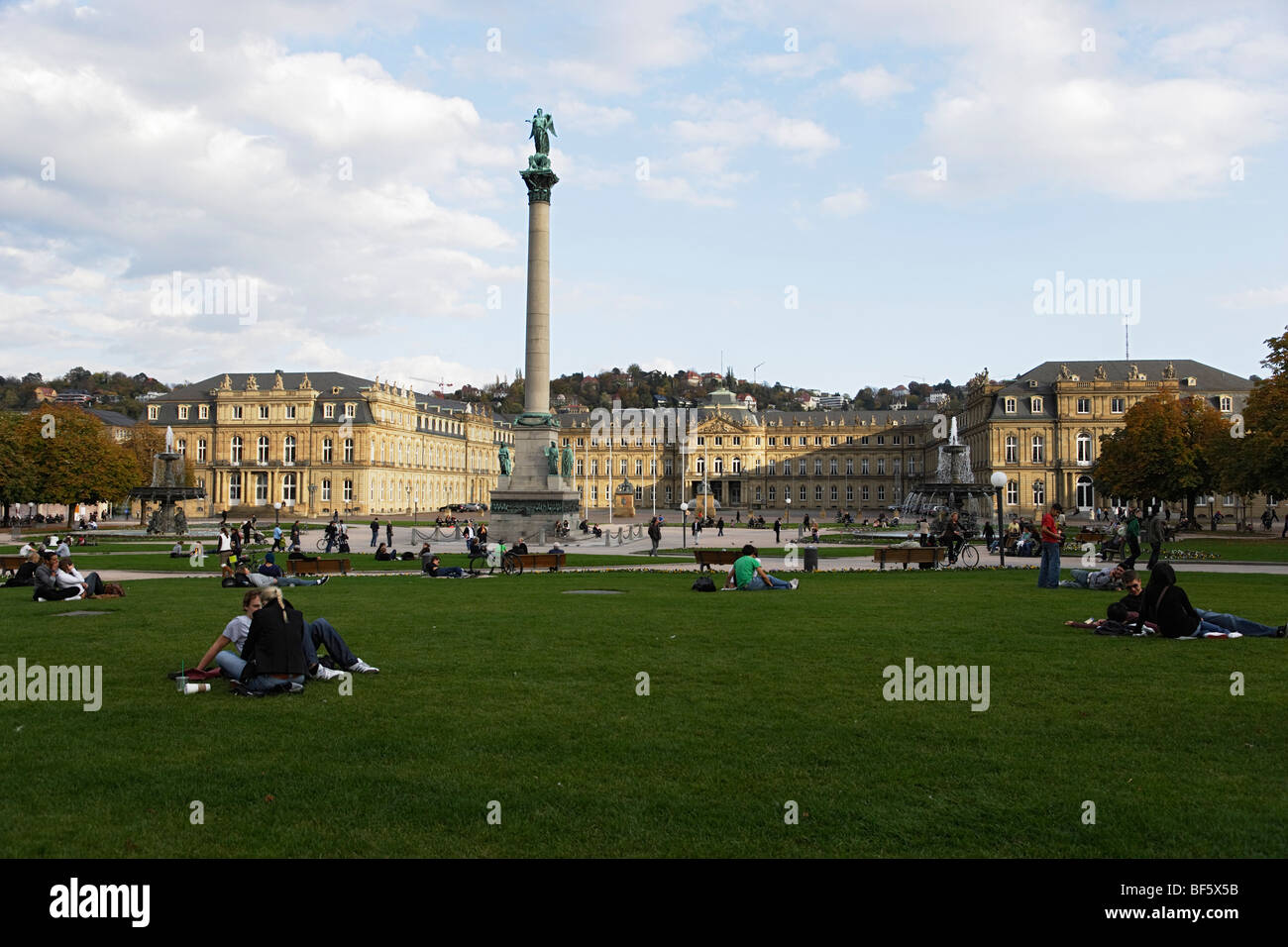 New Castle, Stuttgart, Baden-Wurttemberg, Germany Stock Photo - Alamy