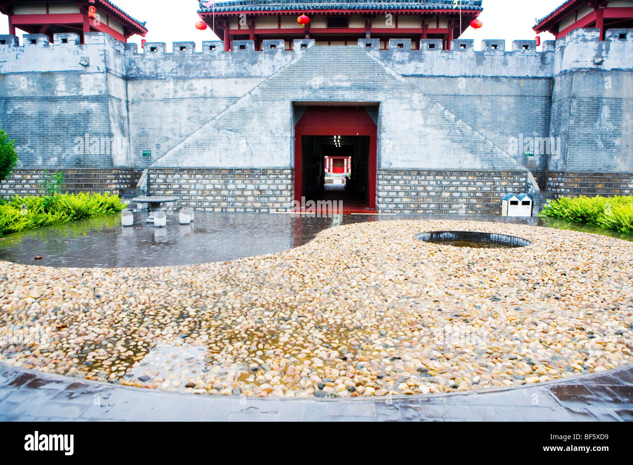 Deshen Gate in The Art Of War Culture City Of China, Huimin County ...