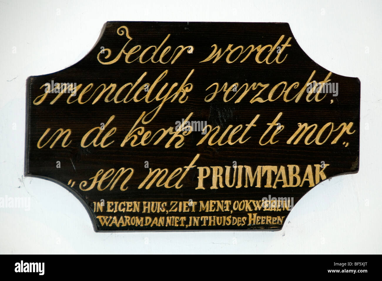 pruimtabak Zuiderzeemuseum Netherlands Zuiderzee museum Stock Photo - Alamy