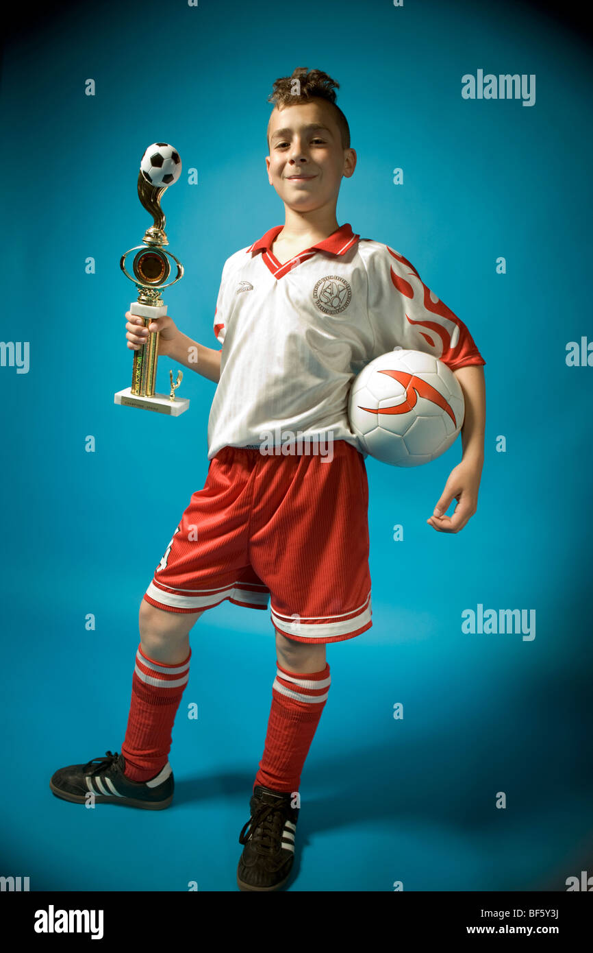 Ball and trophy hi-res stock photography and images - Alamy