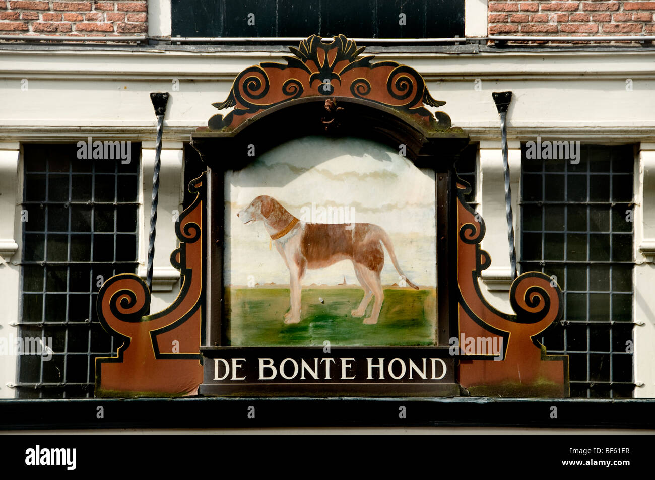 Hoorn Netherlands historic monument house city Stock Photo - Alamy