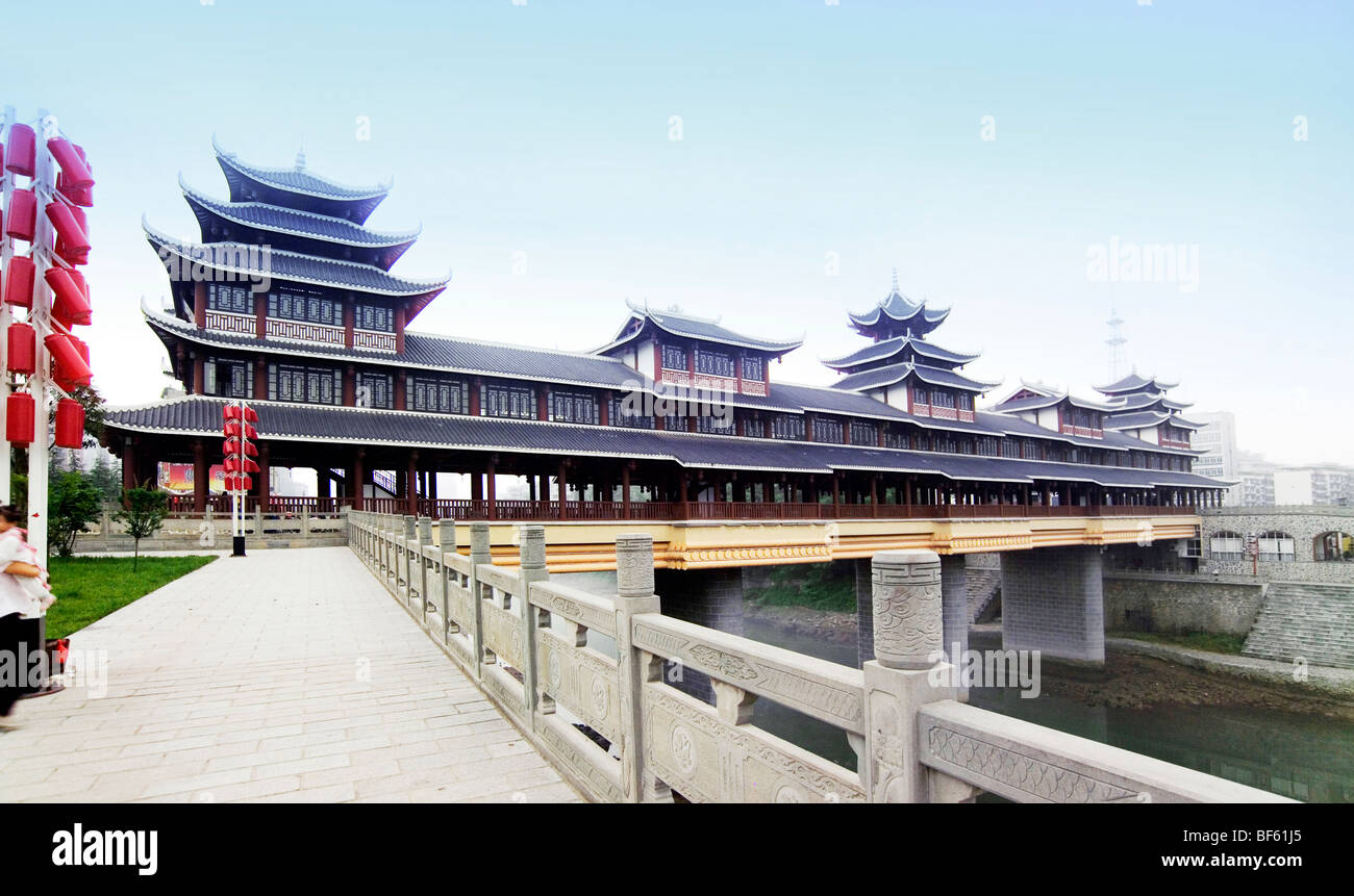 Tusi City, Enshi Tujia and Miao Autonomous Prefecture, Hubei, China ...