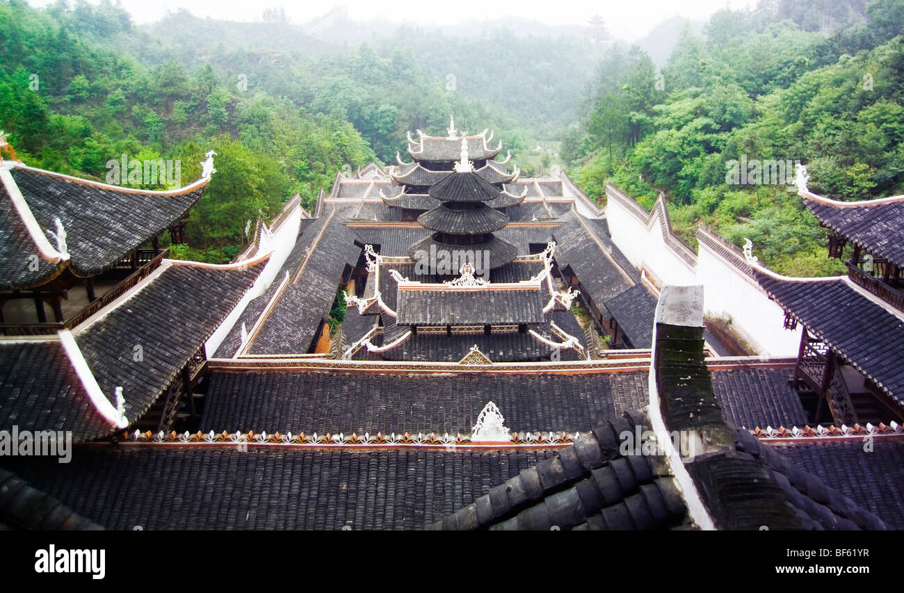 Tujia traditional architecture, Tusi City, Taiyanghexiang County, Enshi ...