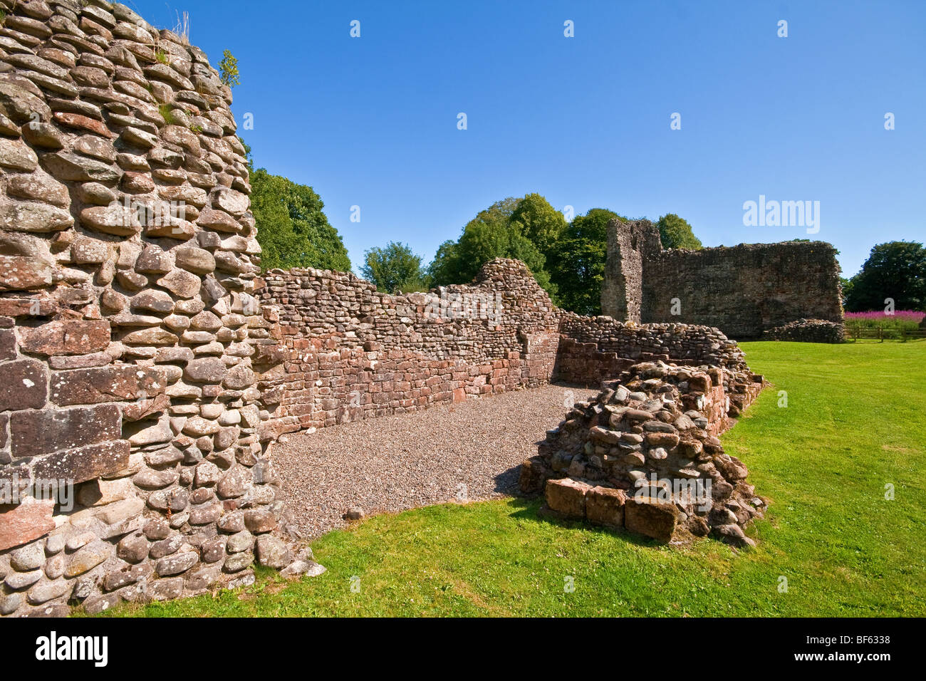 Lochmaben Castle, Lochmaben, Dumfries and Galloway, Scotland Stock ...