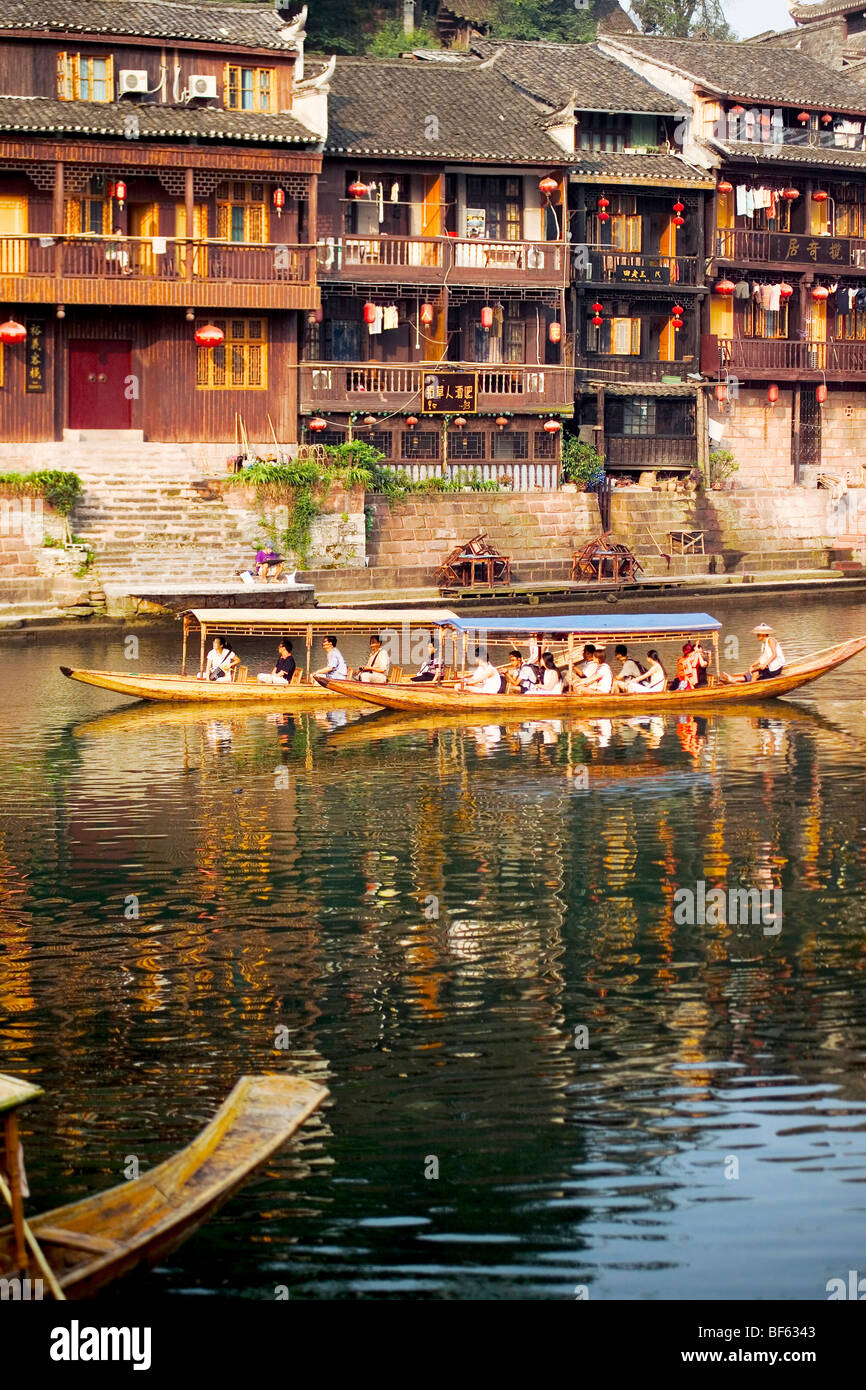 Fenghuang Ancient Town, Hunan Province, China Stock Photo - Alamy