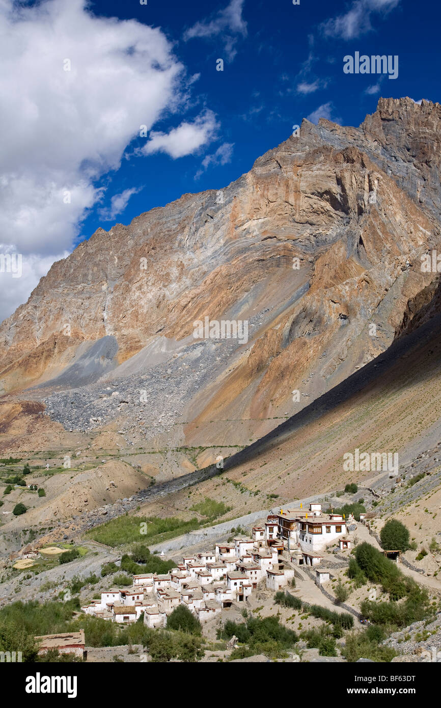 Lingshed monastery. Zanskar. India Stock Photo - Alamy