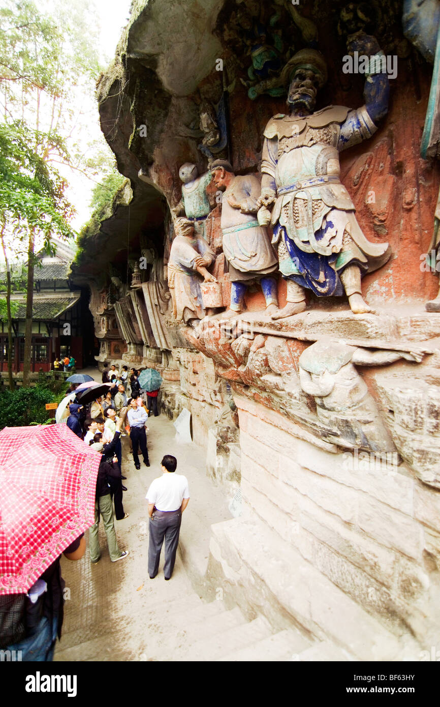 Dazu grottoes hi-res stock photography and images - Alamy