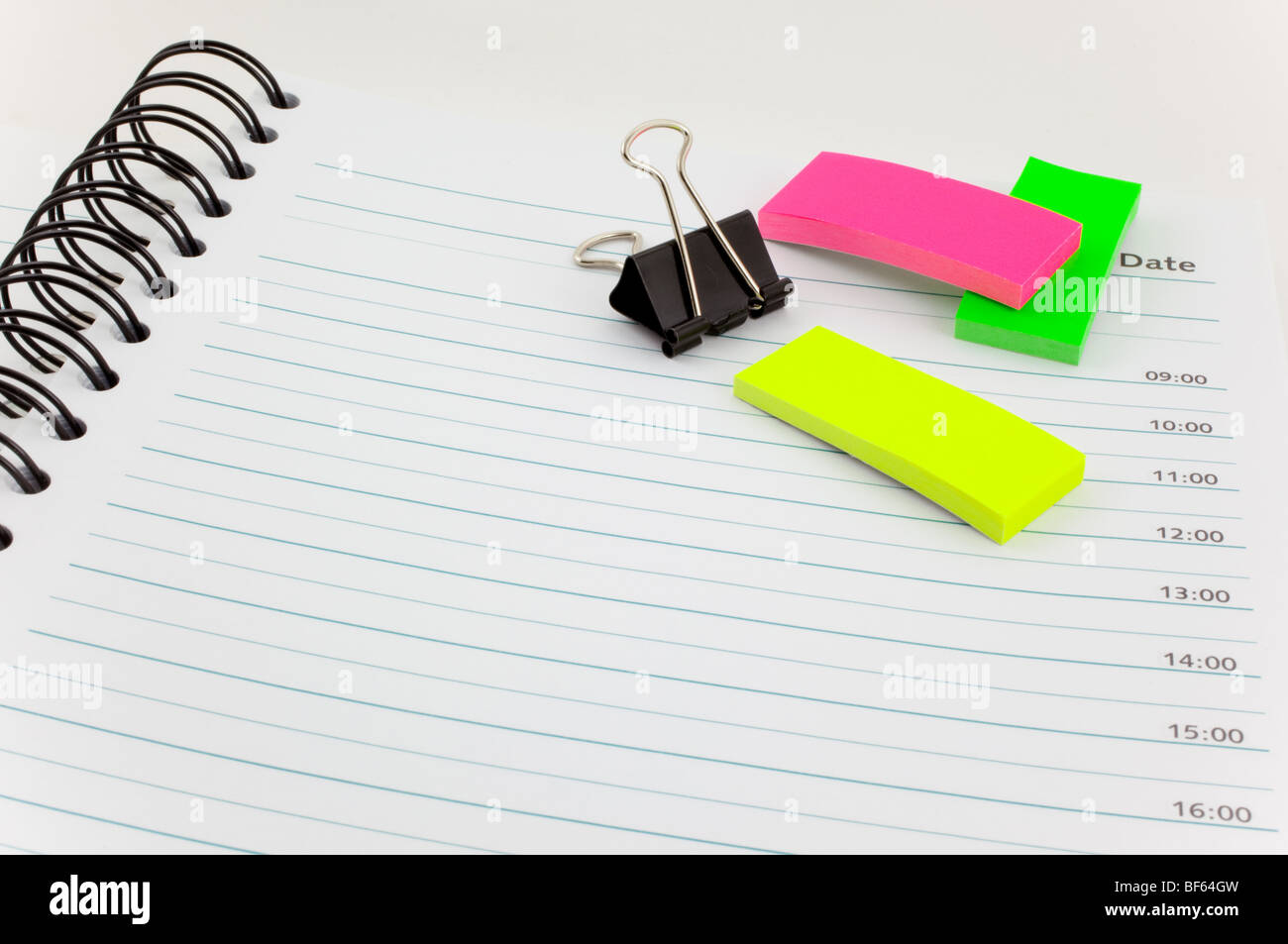 Open book post its hi-res stock photography and images - Alamy