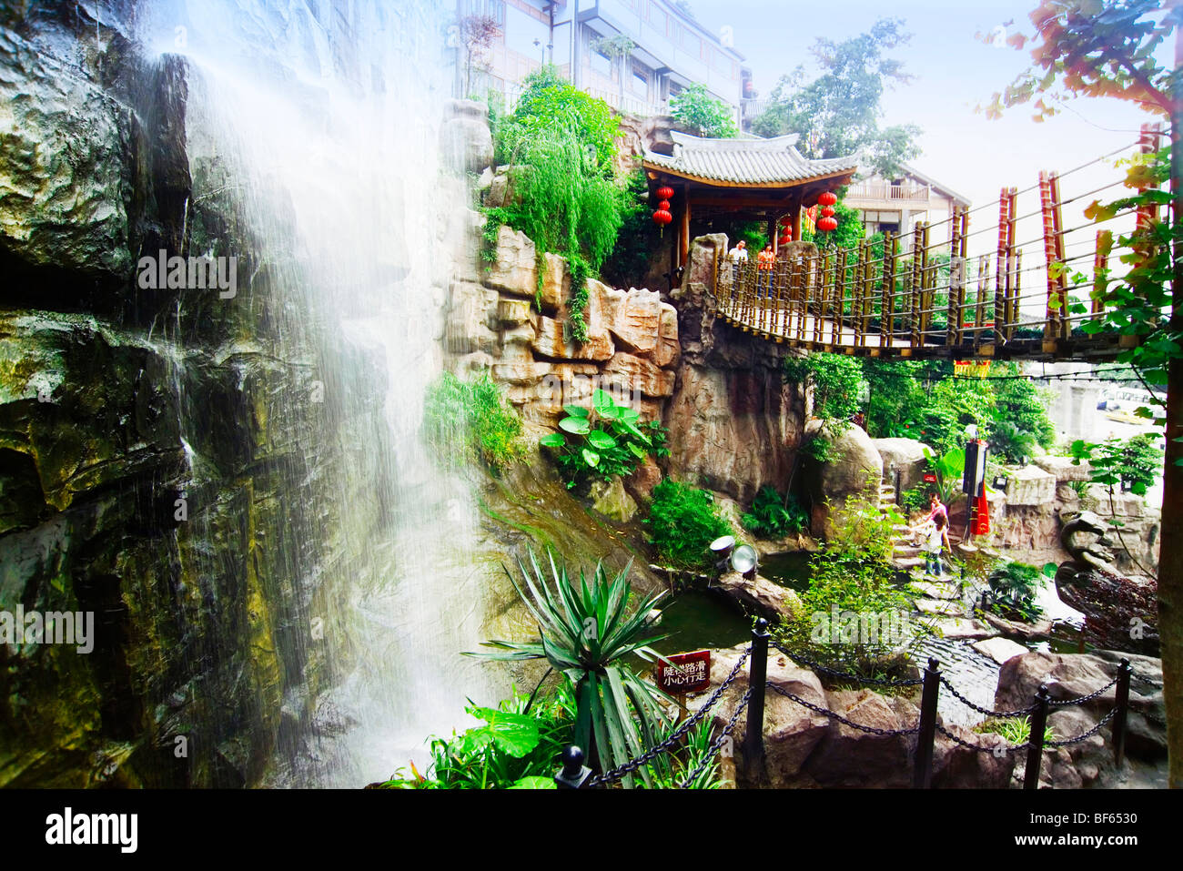 Hongya Dripping, Hongya Cave Scenic Area, Yuzhong District, Chongqing ...