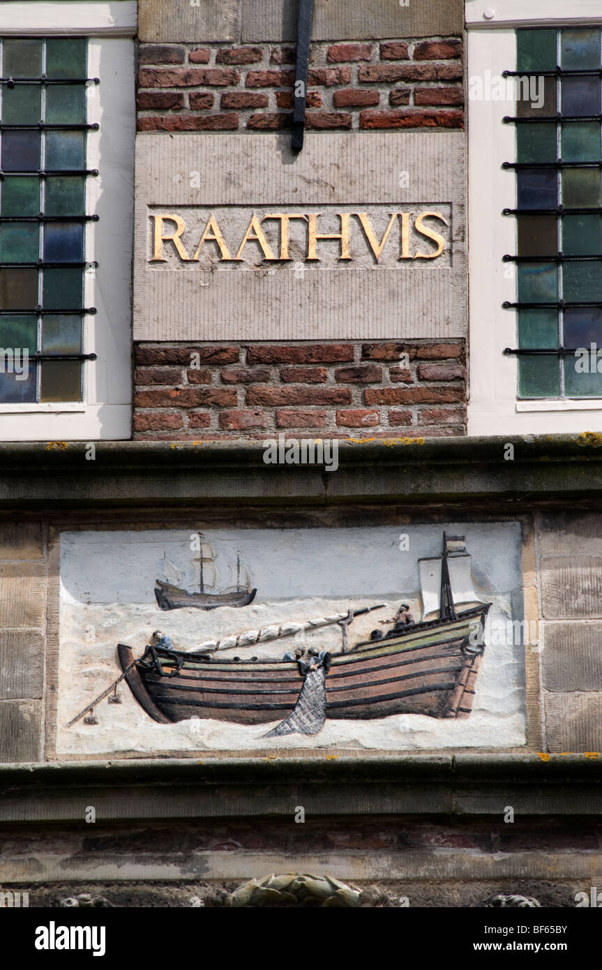 Netherlands Holland De Rijp Historic City Town Hall Stock Photo - Alamy
