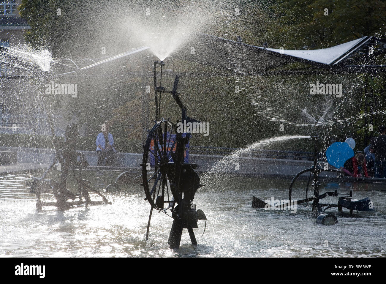 Tinguely-Fountain, Basel, Basle, Switzerland Stock Photo - Alamy