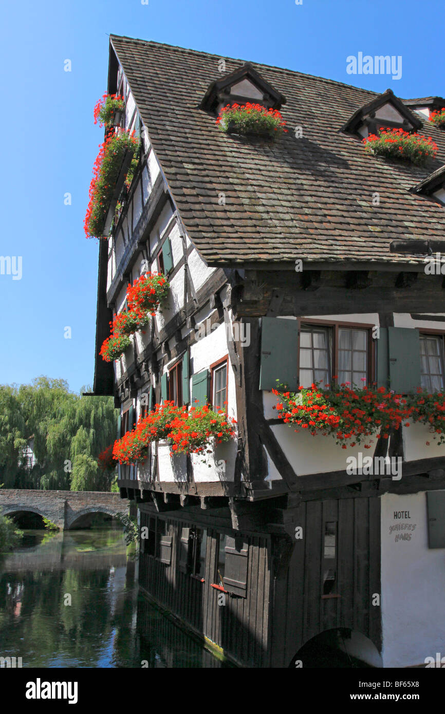 Deutschland, Ulmer Altstadt, Germany, Old Town of Ulm Crooked House ...
