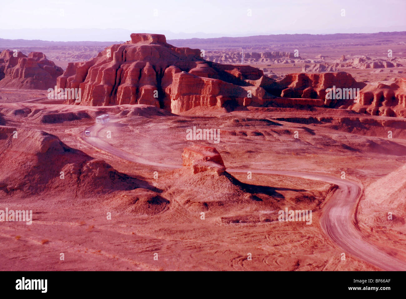 Urho Ghost City, Dzungarian Basin, Karamay, Xinjiang Uyghur Autonomous ...