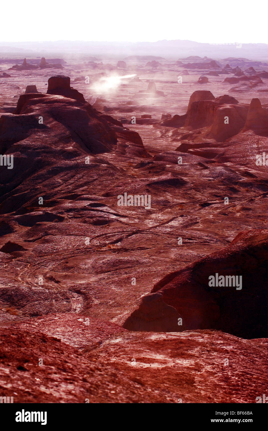 Urho Ghost City, Dzungarian Basin, Karamay, Xinjiang Uyghur Autonomous ...