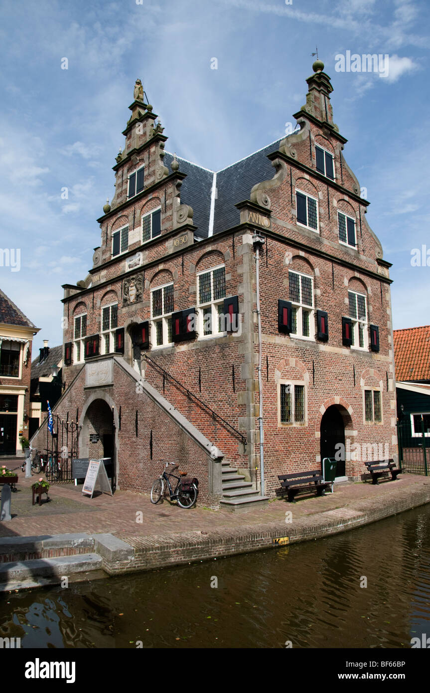 Netherlands Holland De Rijp Historic City Town Hall Stock Photo - Alamy
