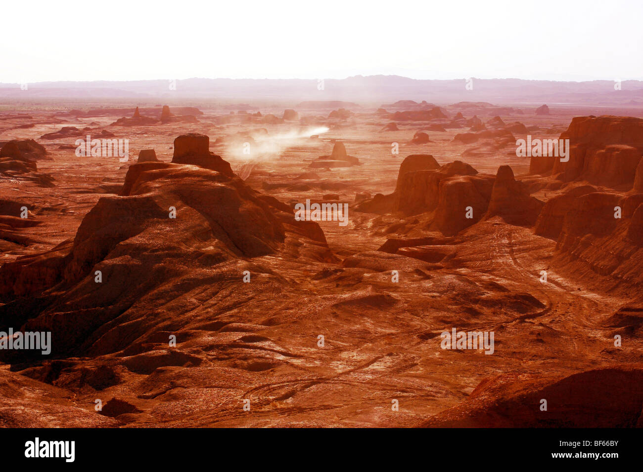 Urho Ghost City, Dzungarian Basin, Karamay, Xinjiang Uyghur Autonomous ...
