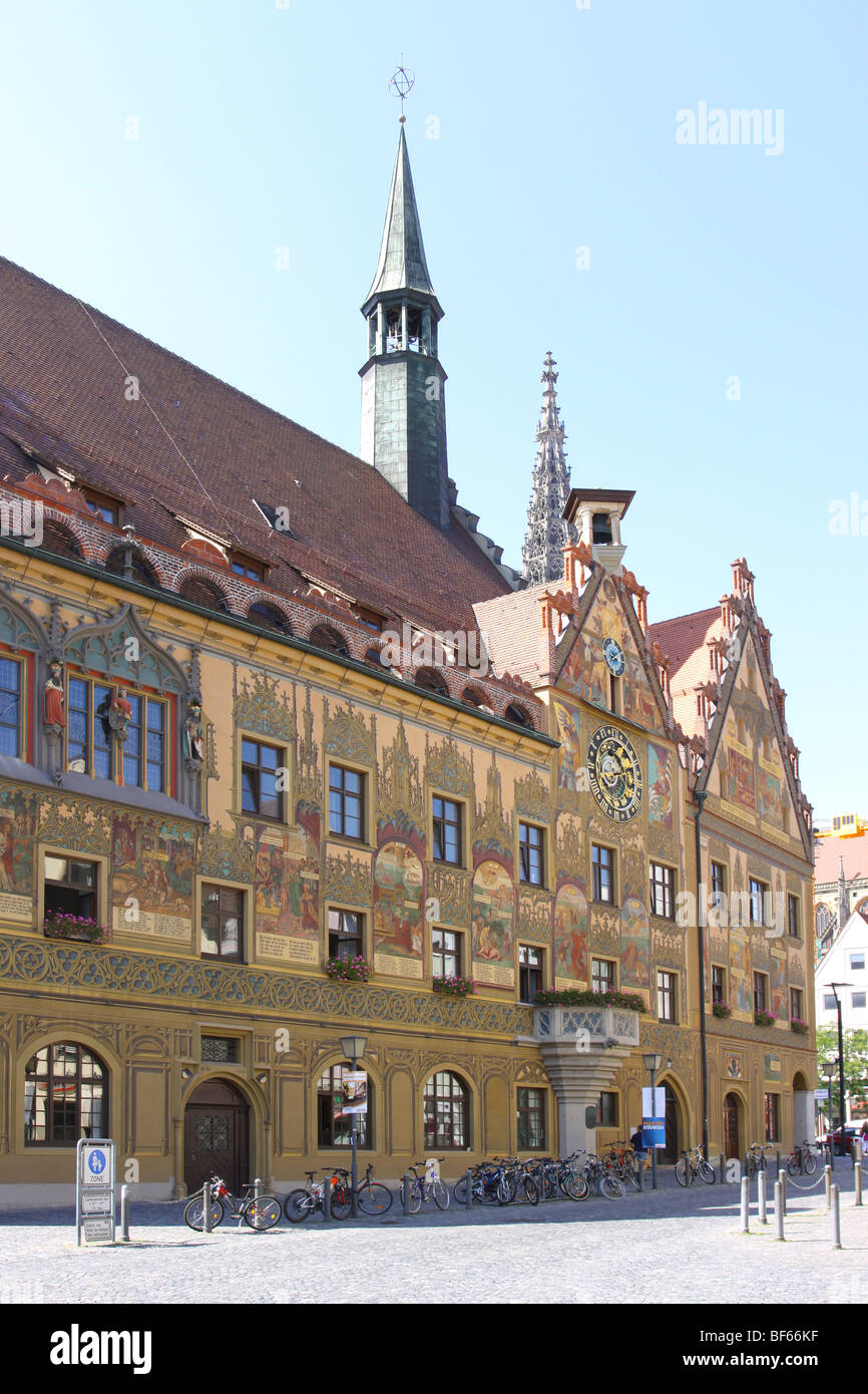 Deutschland Ulmer Rathaus, Germany Ulm The Town Hall Stock Photo - Alamy