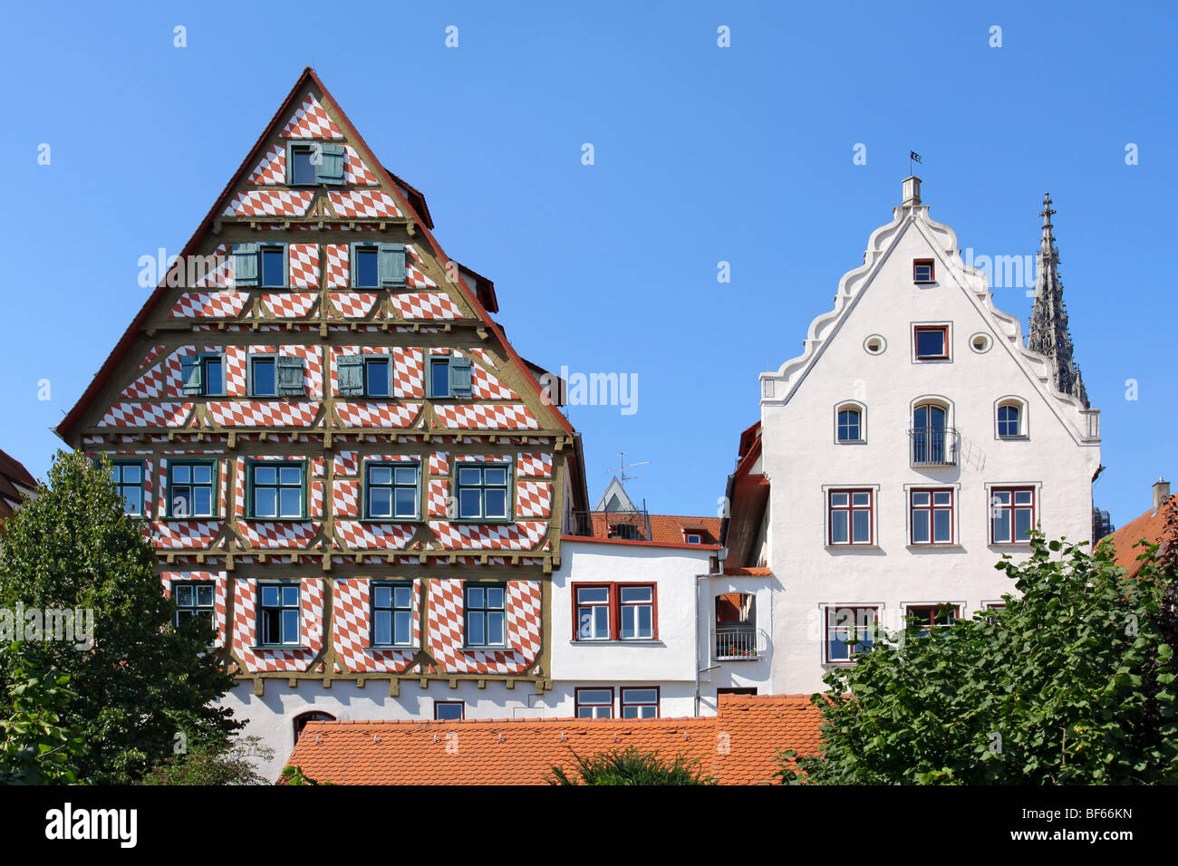 Deutschland, Ulmer Altstadt, Germany, Old Town of Ulm Stock Photo - Alamy
