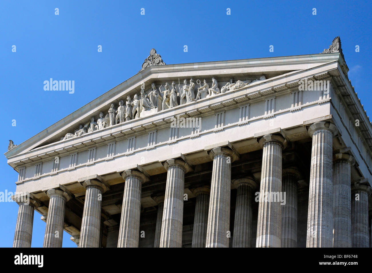 Deutschland, Walhalla bei Donaustauf, Germany WALHALLA near REGENSBURG ...
