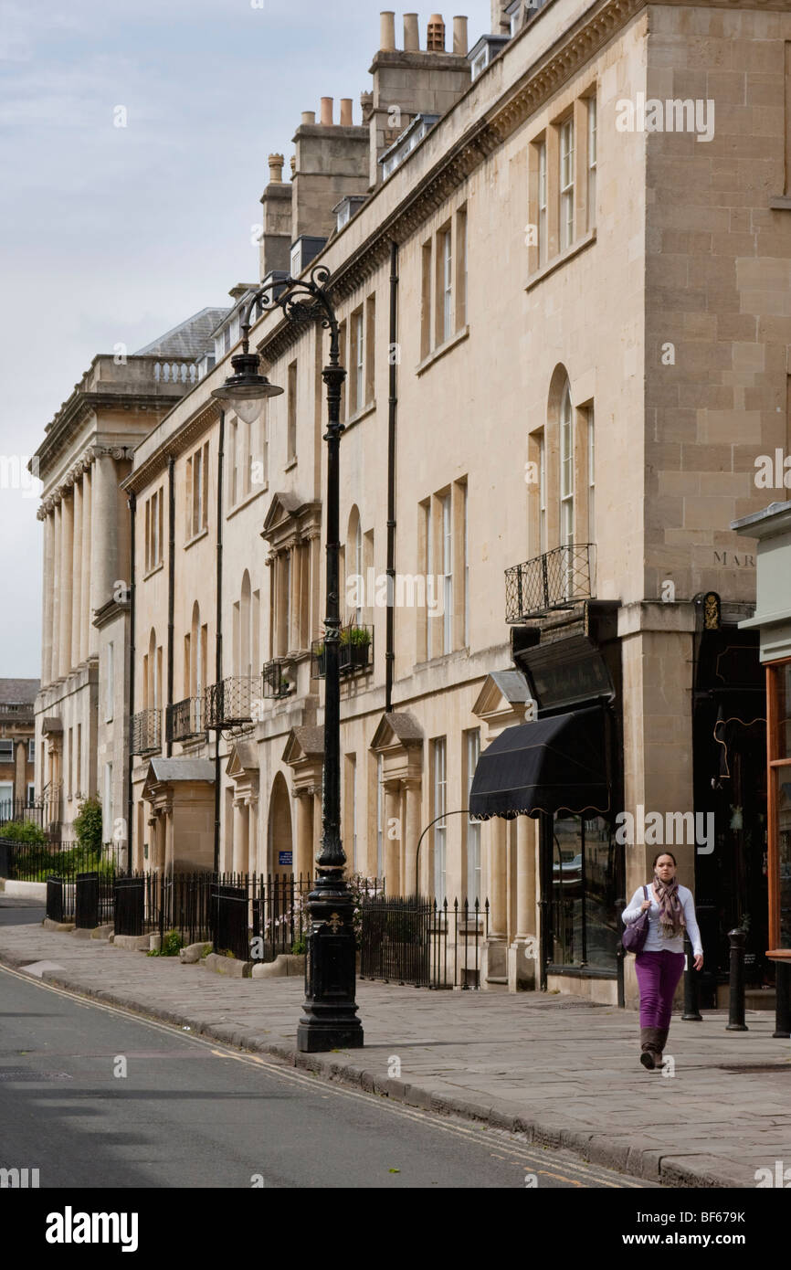 Buildings along Brock Street in Bath, England Stock Photo - Alamy