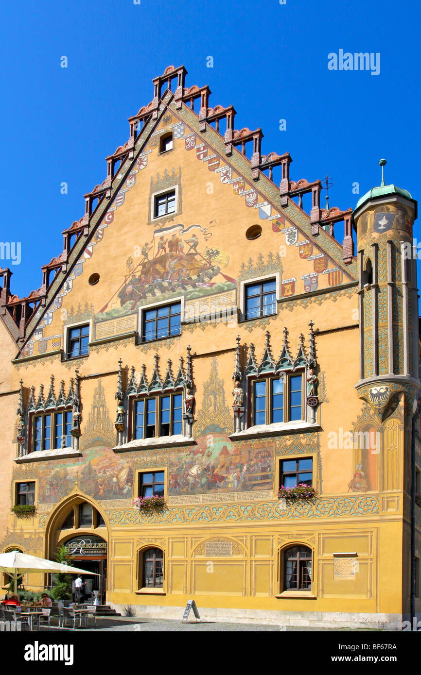Deutschland Ulmer Rathaus, Germany Ulm The Town Hall Stock Photo - Alamy