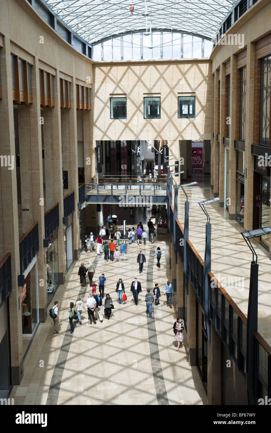 The atrium of the Grand Arcade in Cambridge, UK Stock Photo - Alamy