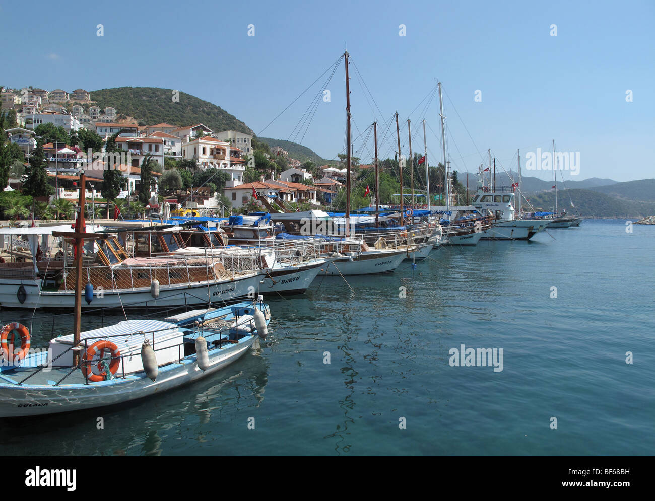 Kalkan harbour hi-res stock photography and images - Alamy