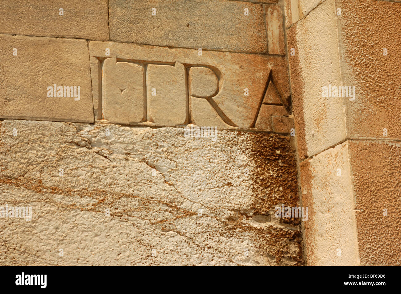 Roman Letters Carved on the Wall, The Duomo, Campo Dei Miracoli, Pisa ...
