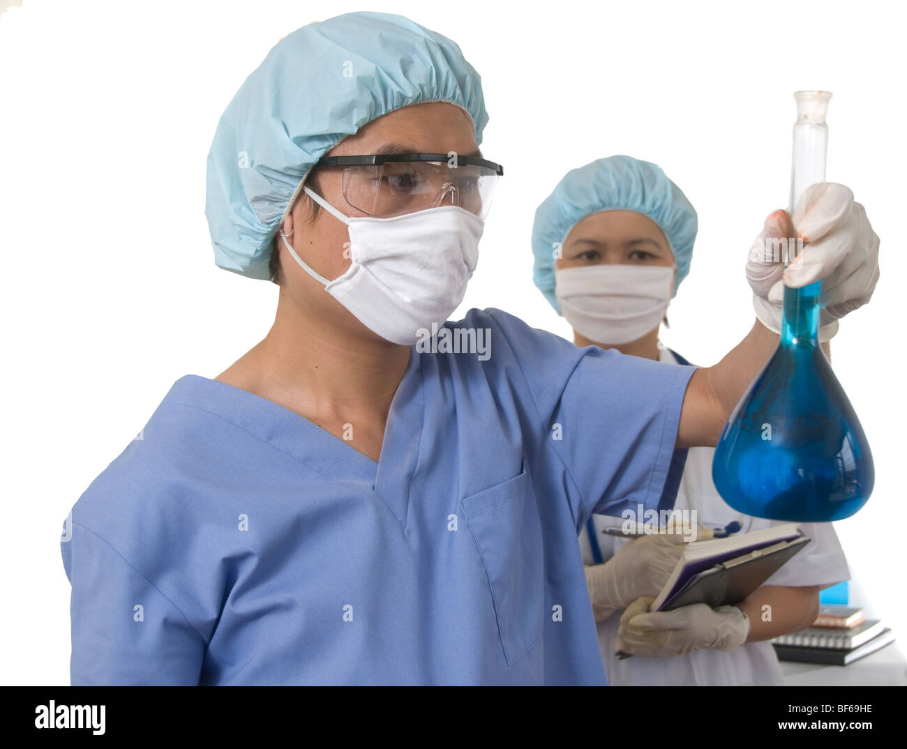 Scientific team in the laboratory Stock Photo - Alamy