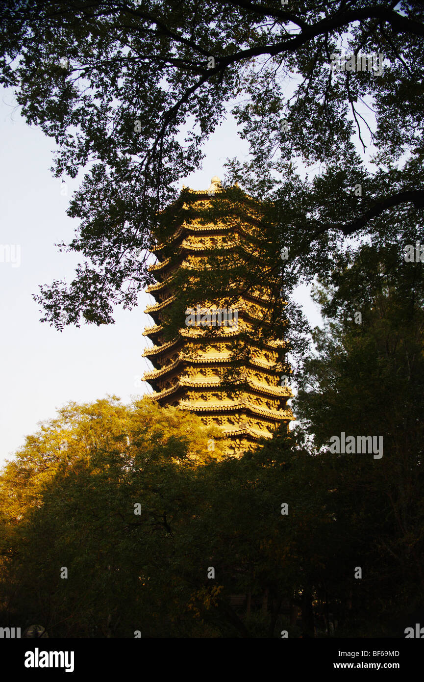 Boya Tower of Peking University, Beijing, China Stock Photo - Alamy