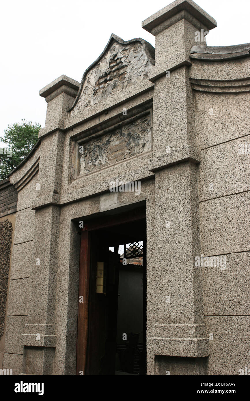 A Hutong courtyard house with western architecture style, Beijing ...