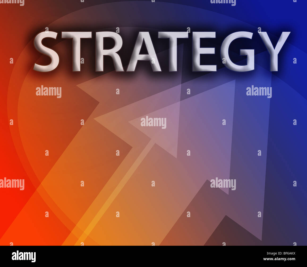 Strategy illustration, abstract management success concept clipart ...