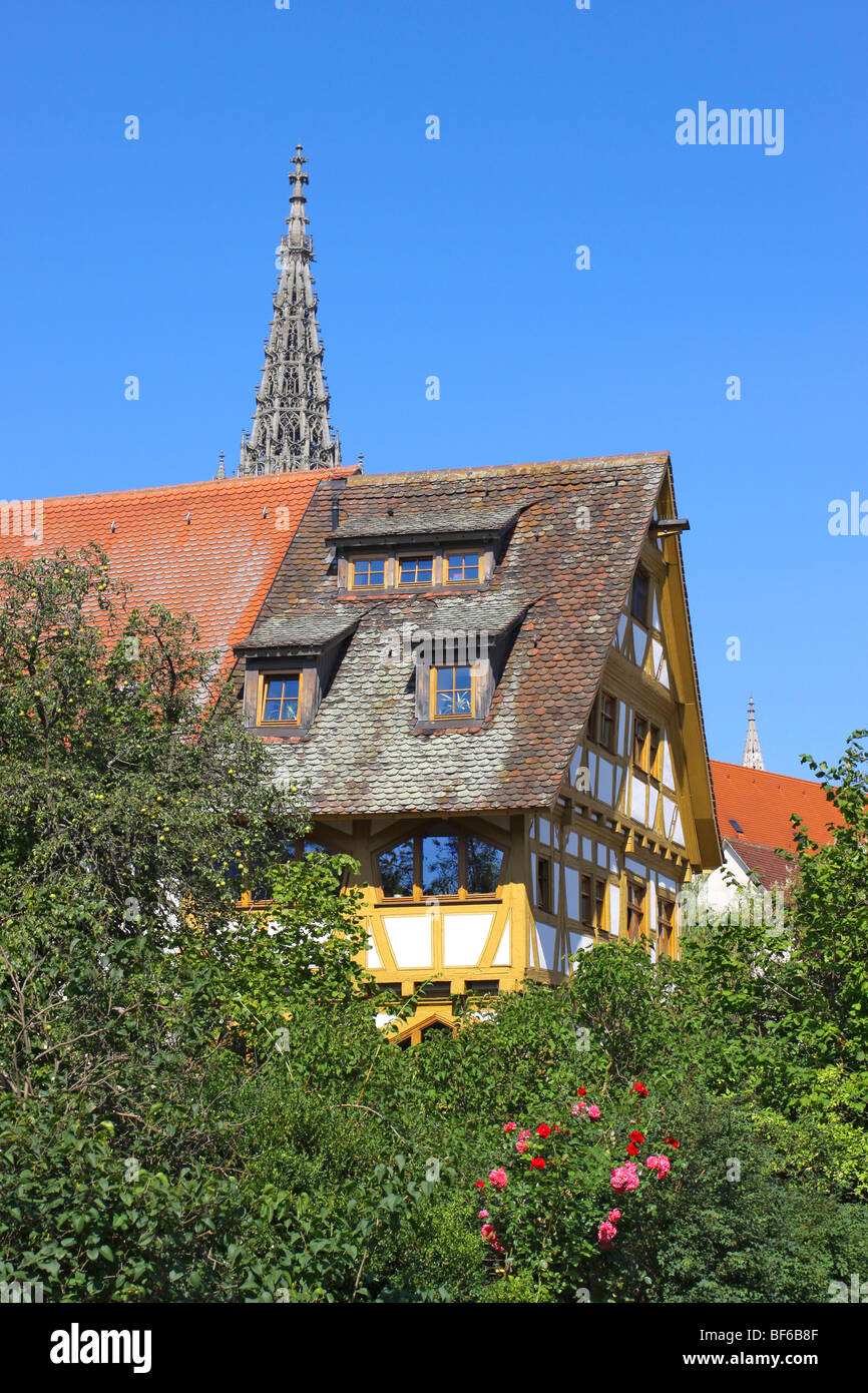 Deutschland, Ulmer Altstadt, Germany Old Town of Ulm Stock Photo - Alamy