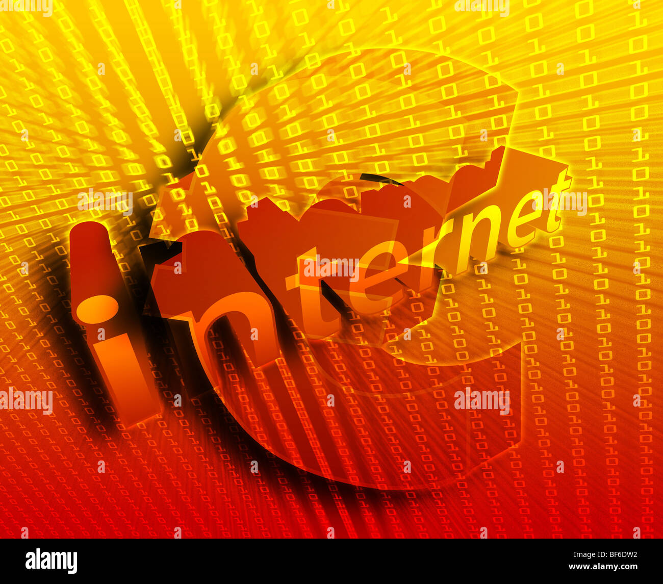 Internet background, with Euro currency symbol illustration Stock Photo ...