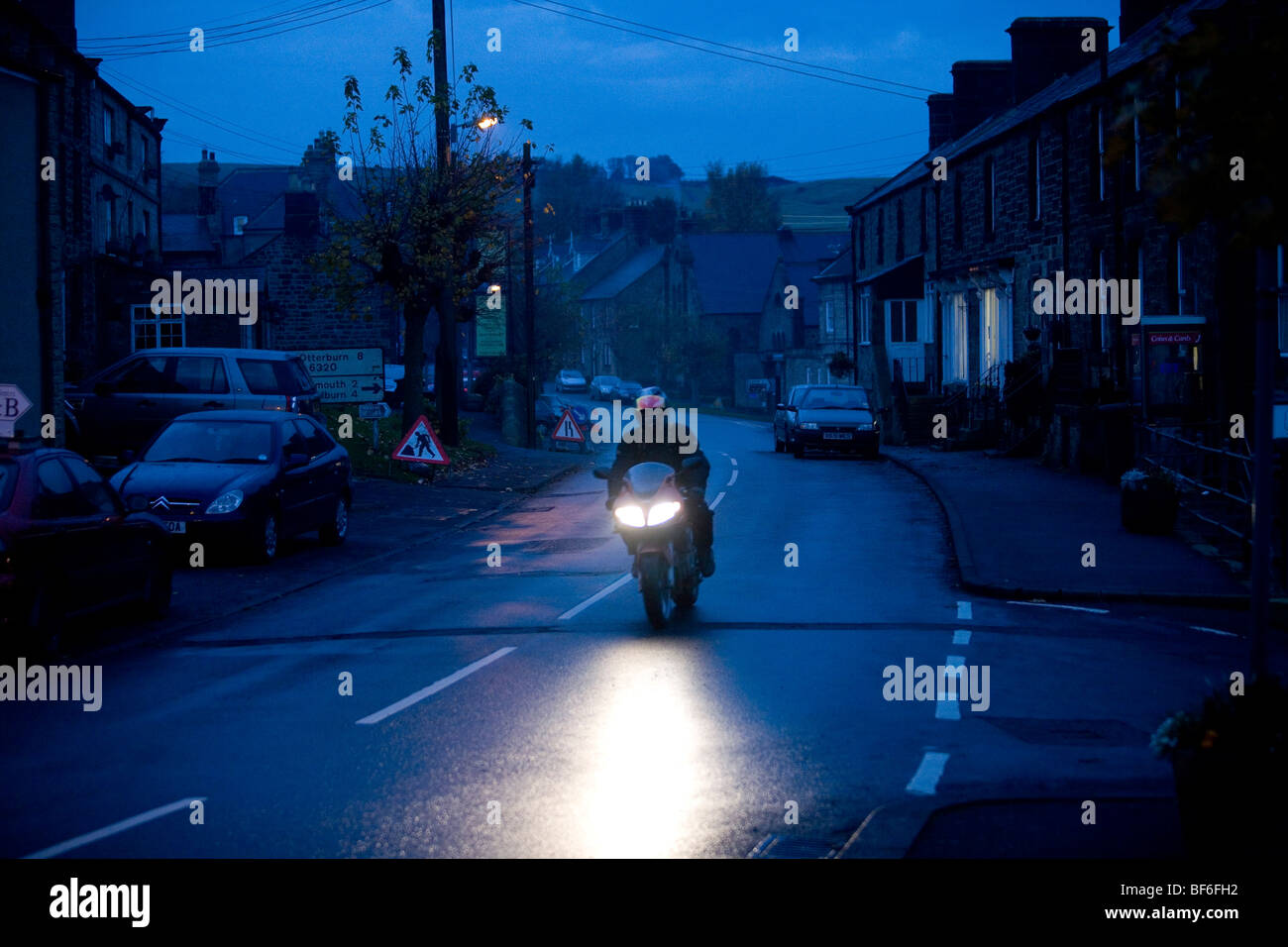 Night bike lights hi-res stock photography and images - Alamy