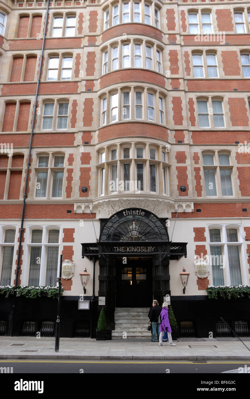The Kingsley Hotel, part of the Thistle Group, in Bloomsbury Way ...