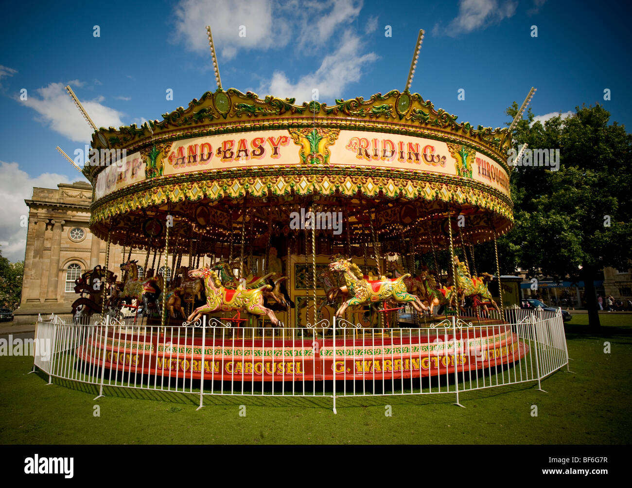 Carousel Funfair Sign High Resolution Stock Photography and Images - Alamy