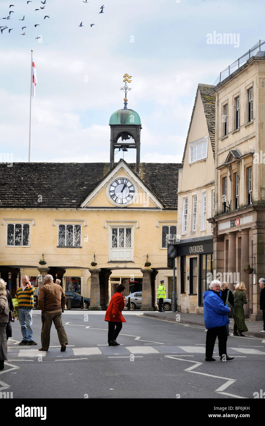 The town of Tetbury Gloucestershire UK Stock Photo - Alamy
