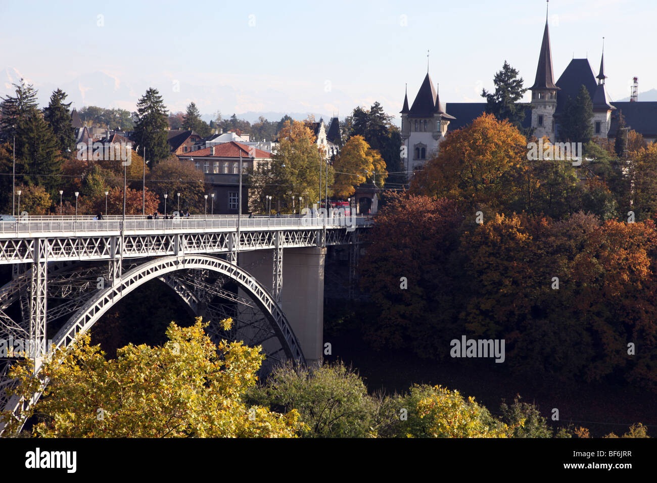 Kirchenfeld Bridge, Bernese Historical Museum, Einstein Museum, Bern ...