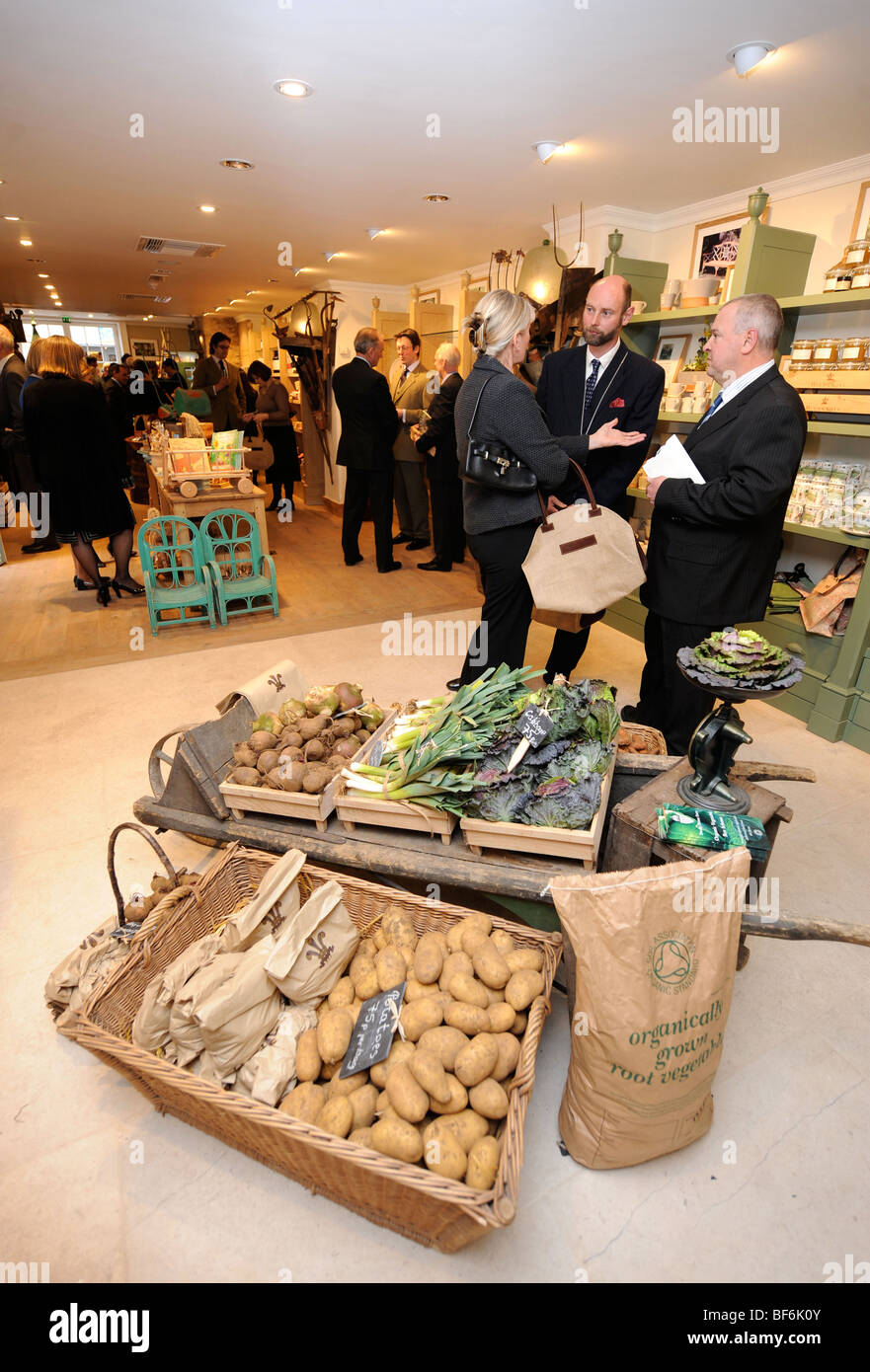 Opening of The Highgrove Shop in Tetbury March 2008 Stock Photo - Alamy