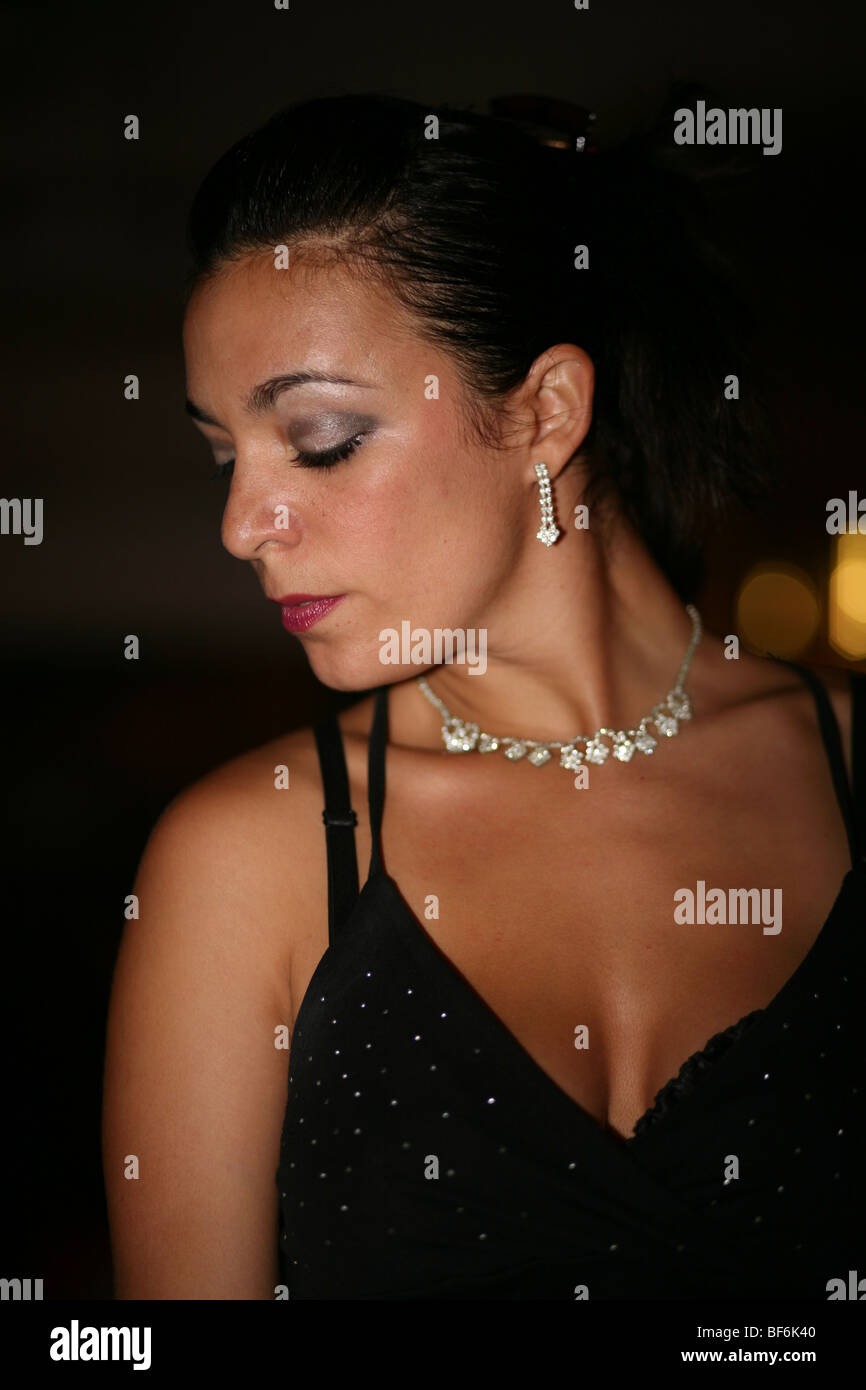 Tango lady from Argentina Stock Photo - Alamy
